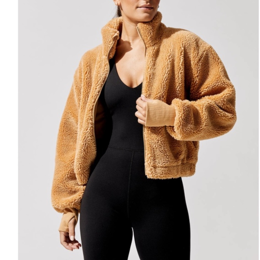 Carbon38 Teddy Zip Up Shag Shearling Style Jacket. Co… - Gem